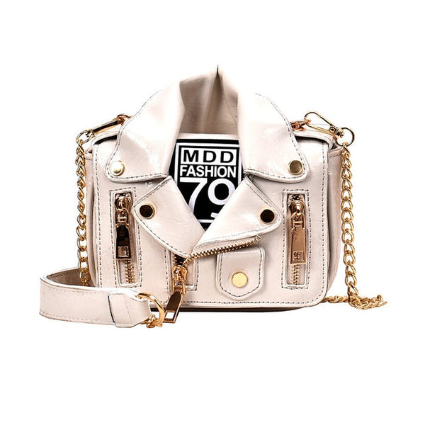 Motorcycle-Inspired Chain Shoulder Bag – Thekittenpark