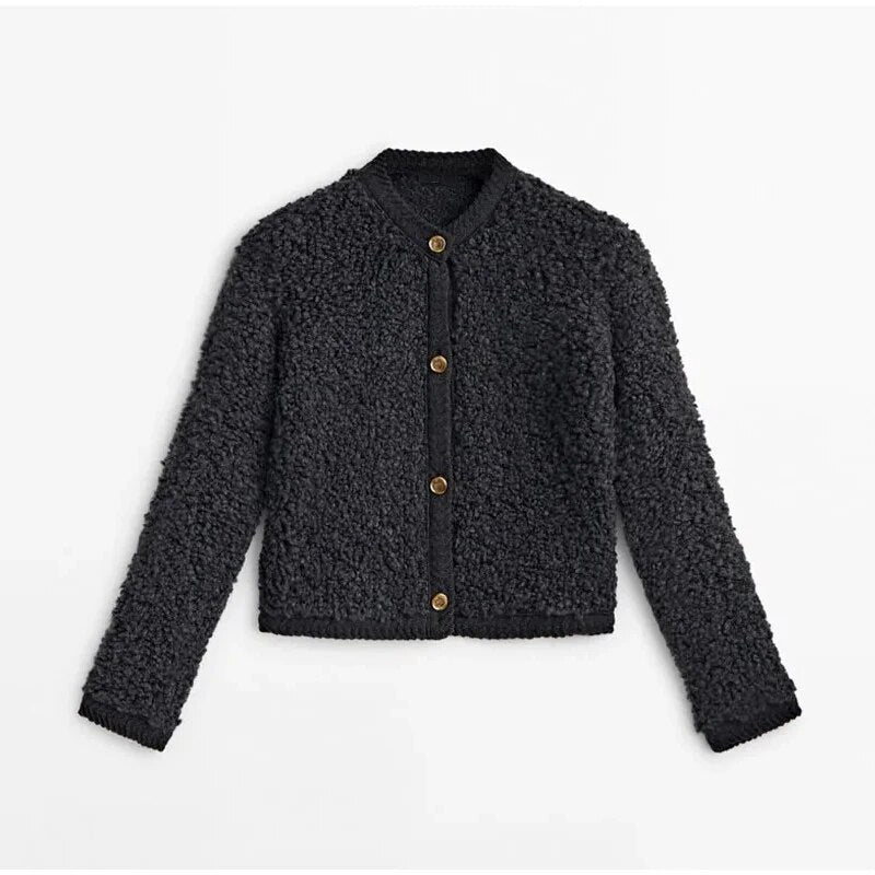 Classic Buttoned Wool Blend Jacket – Thekittenpark